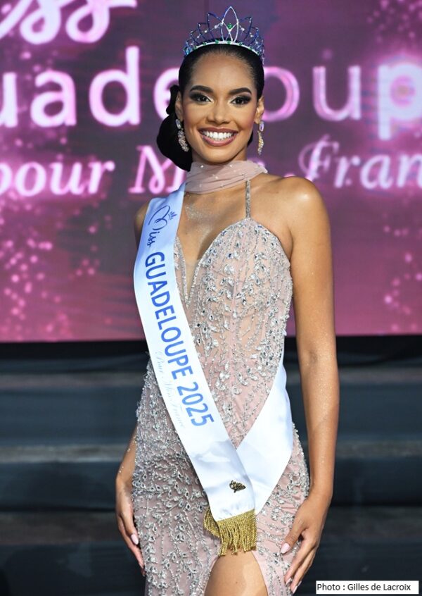 Guadeloupe. Le président Ary Chalus félicite Naomi Torrent élue miss ...